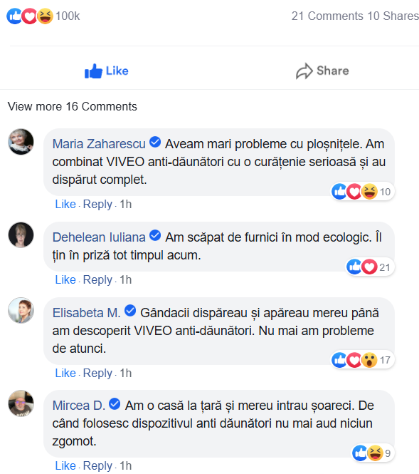 VIVEO ANTI-DAUNATORI – VIVEO